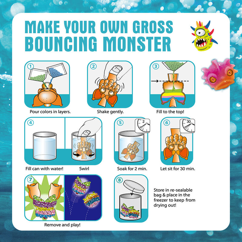 Make Your Own Gross Bouncing Monister Kit - Buy Make Your Own Gross ...