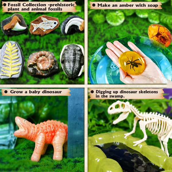 Exploring Prehistoric Life Toys Set Product on Alpha Manufacturing Ltd